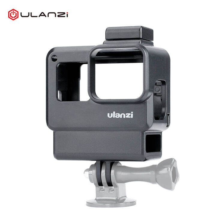 Ulanzi V2 Vlog Case Action Camera Housing Shell Vlogging Cage Frame with Cold Shoe Mount for ...