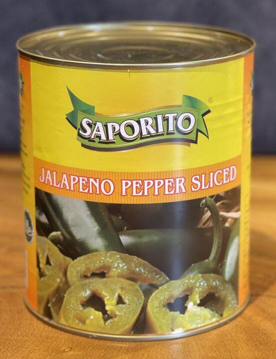Saporito Jalapeno Pepper Sliced 美洲切片辣椒 {HALAL} [FOOD SERVICE] 2.9Kg | Lazada