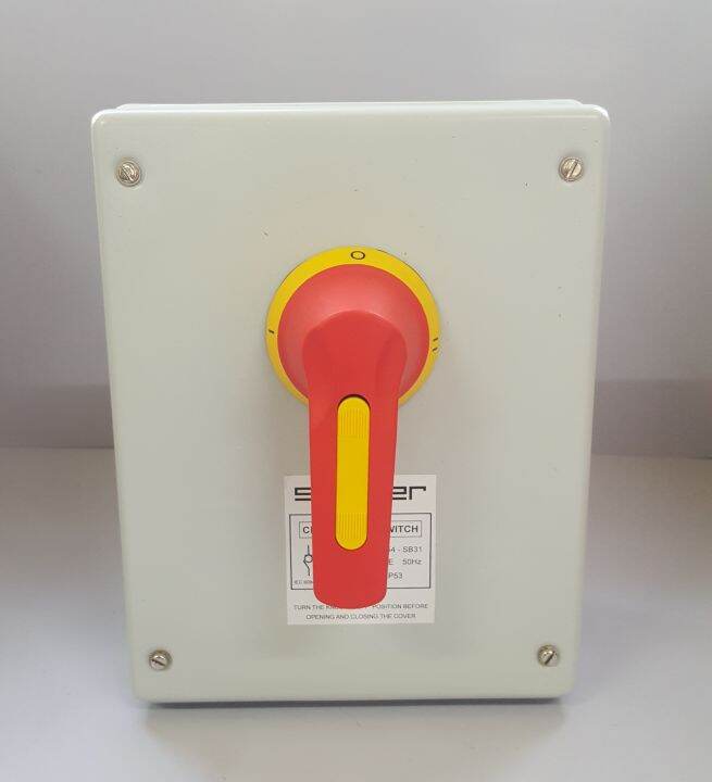 SALZER Load Break Change Over With Padlockable Handle In Metal Box | Lazada