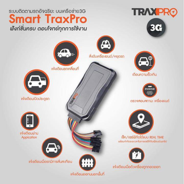 SMART TraxPro GPS จีพีเอส ติดตามรถ *** รับประกันสินค้า 1 ปี ...
