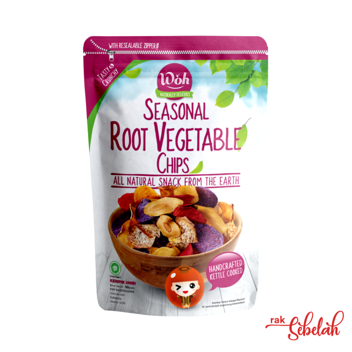 Woh Root Vegetable Chips 50gr | Lazada Indonesia