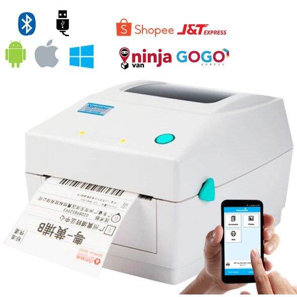 Xprinter 460B BluetoothCellphone USB Thermal Printer Waybill Express ...