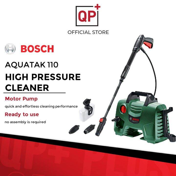 BOSCH EASY AQUATAK 110 HIGH PRESSURE CLEANER 1300W 110 BAR /WATER JET ...