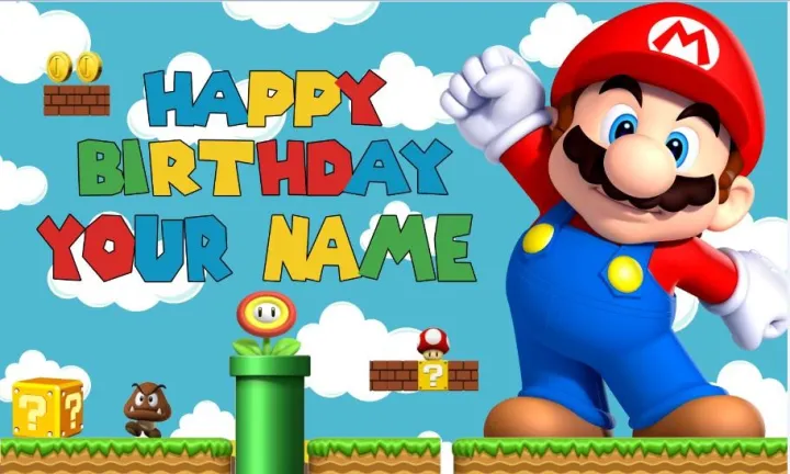 Super Mario Poster | Banner | Lazada PH