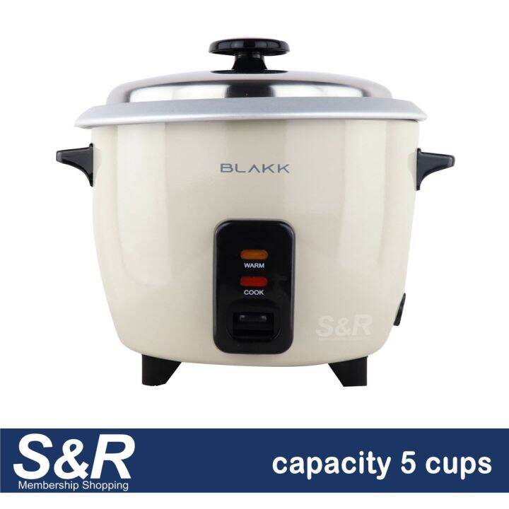 Blakk Rice Cooker 5 cups capacity | Lazada PH