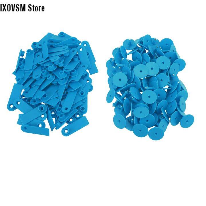 IXOVSM Store 100pcs Animal Blank Ear Tags for Farm Animals - TPU Ear ...