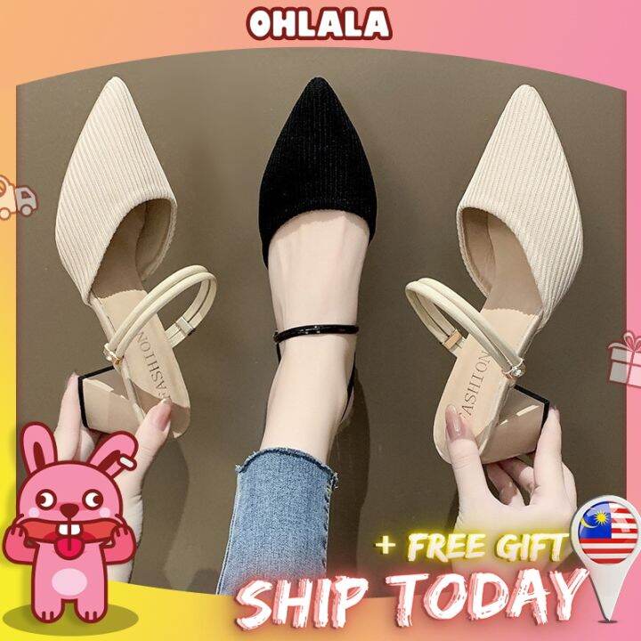 READY STOCK🔥OLL Womens High Heels Shoes Kasut Tinggi Wanita Heel | Lazada