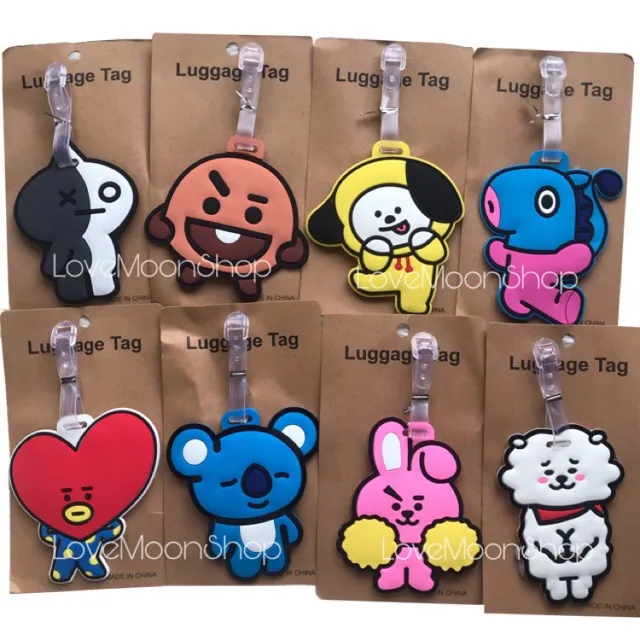 【Local】 BTS BT21 Line Luggage BAG TAG | Lazada PH