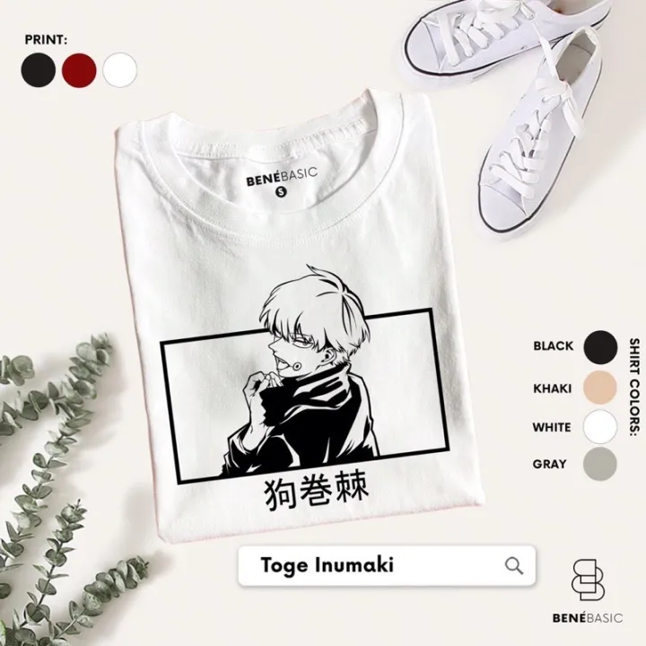 Anime Shirt - TOGE INUMAKI - Jujutsu Kaisen Japanese Anime Manga ...
