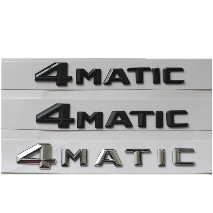 Upgrade " 4MATIC " Car Trunk Rear Letters Word Badge Emblem Letter ...