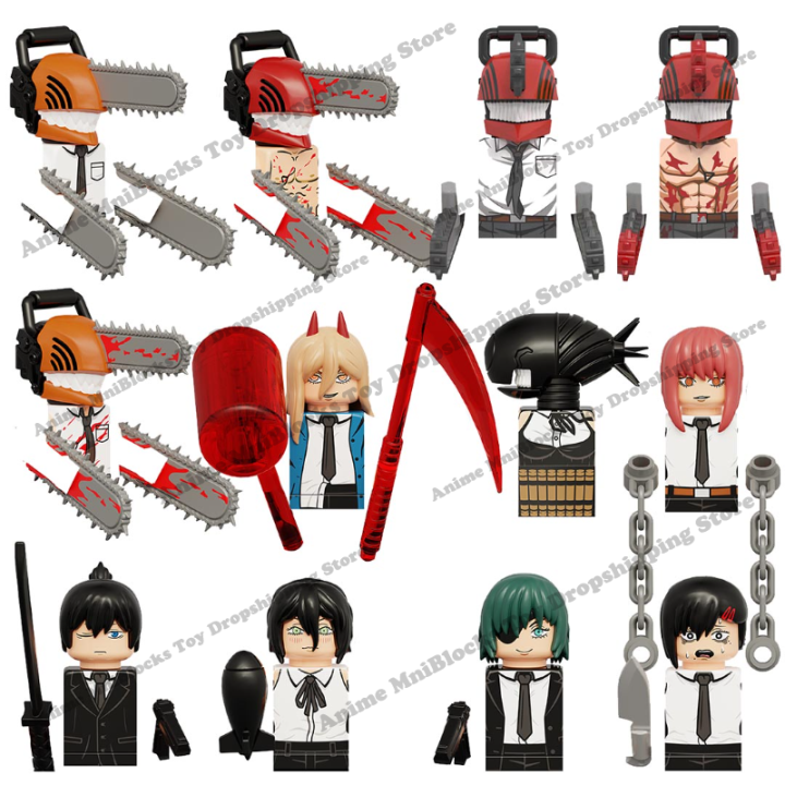 KT1067 Chainsaw Man WM6159 อะนิเมะการ์ตูน Pochita Denji Power Bomb Reze ...