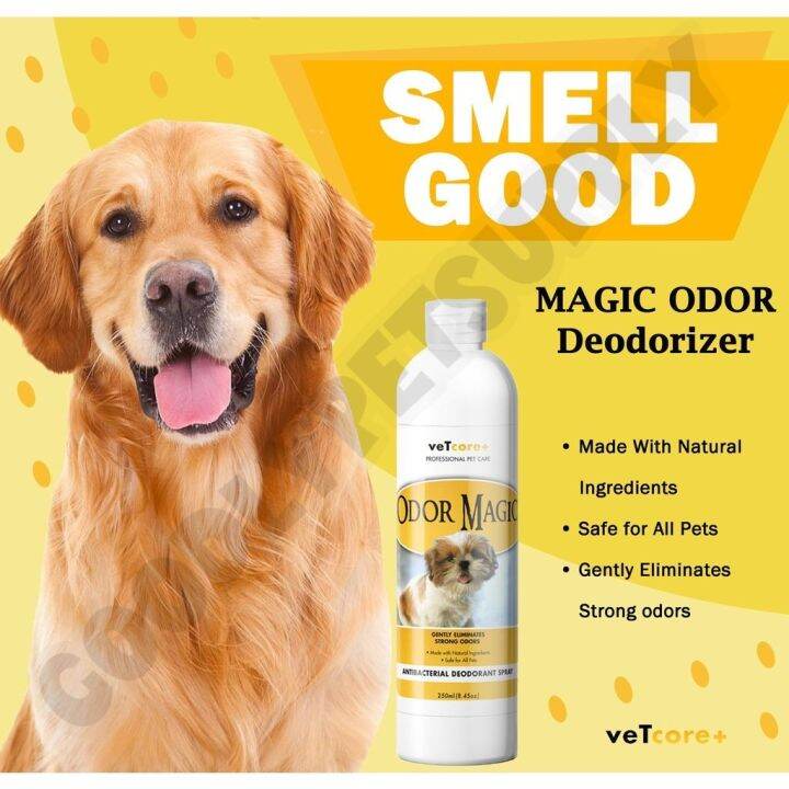 veTcore Plus Proffesional Pet Care Odor Magic Pet Deodorizer Spray for ...