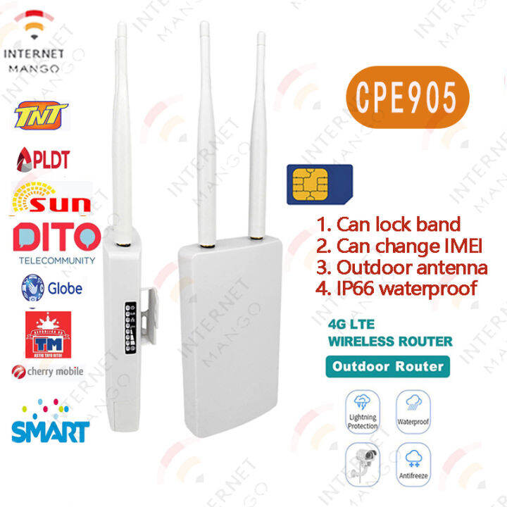 High Speed Outdoor 4G LTE Wireless AP Waterproof Sim Card Wifi Router ...