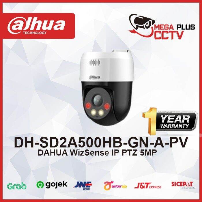 DAHUA IP PTZ CAMERA 5MP DH-SD2A500HB-GN-A-PV BERGARANSI RESMI | Lazada Indonesia