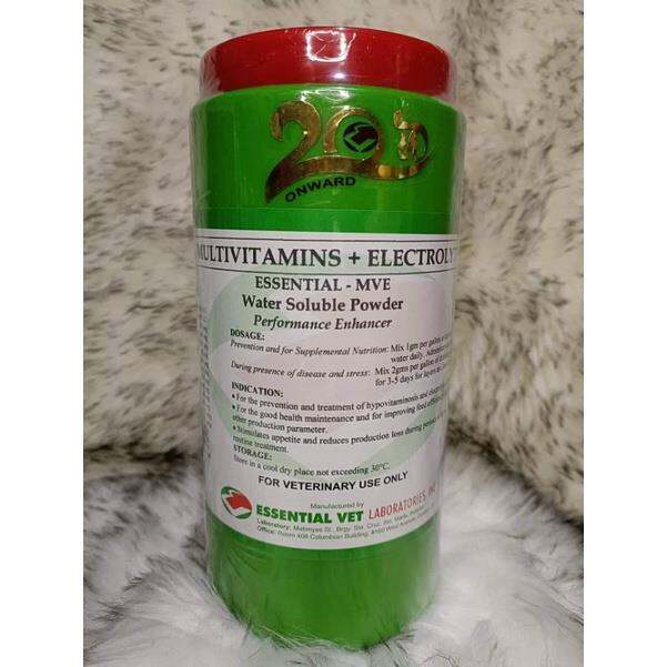 MULTIVITAMIN ELECTROLYTES 1KG ( ESSENTIAL VET LABORATORIES INC ...