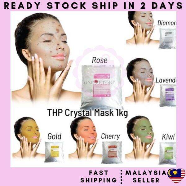 Crystal Translucent Mask (1kg) - THP AM Mask - Rose / Lavender / Gold ...