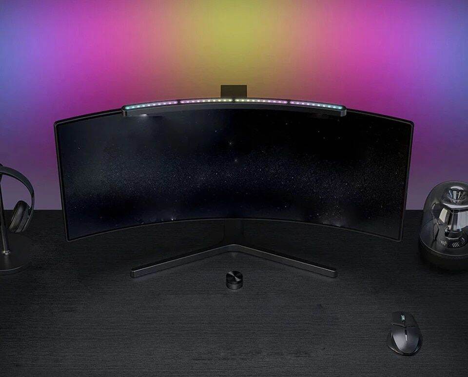 Xiaomi YouPin Official Store Lymax Monitor Light Bar RGB Stepless Dimming Led โคมไฟตั้งโต๊ะ ...