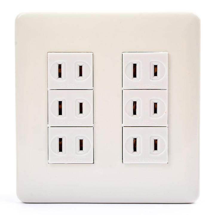 Surer 1380-D 6 Gang Outlet, Flush Type with Utility Box (DIY Series ...