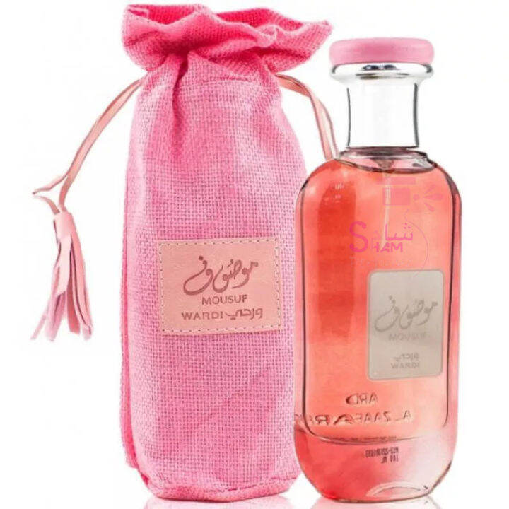 Mousuf Wardi Eau De Parfum 100 ml EDP - Mousuf Pink Women New Ard Al ...