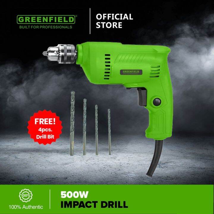 Greenfield Electric Drill 500W - Power Tool/Home Improvement | Lazada PH