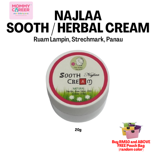 NAJLAA Baby Herbal Sooth Cream |HFMD, Chicken Pox, | Lazada