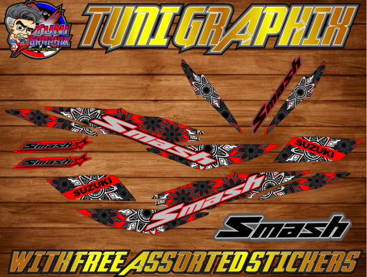 SMASH 115 ROSSI LIMITED EDITION STOCK DECALS | Lazada PH