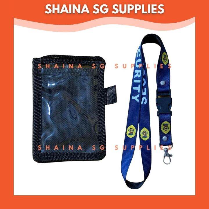Security Guard ID Holder and ID Lace | Lazada PH