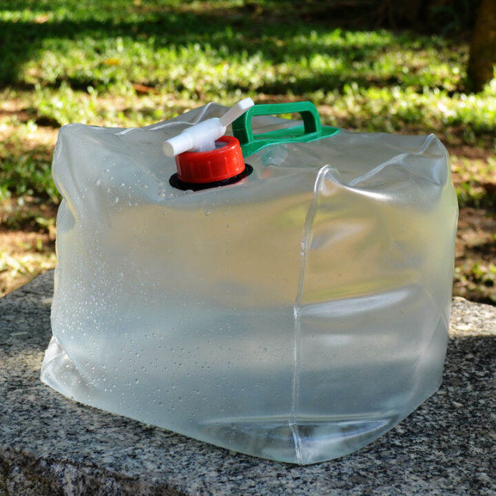Outdoor water container 10L folding bucket water storage bag ...