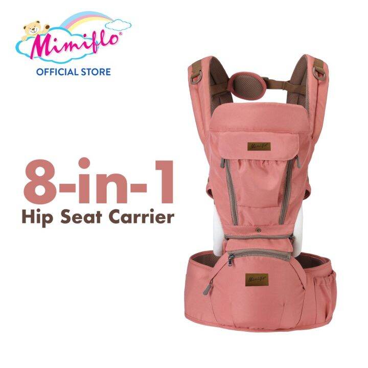 Mimiflo 8-In-1 Baby Hip Seat Carrier | Lazada PH
