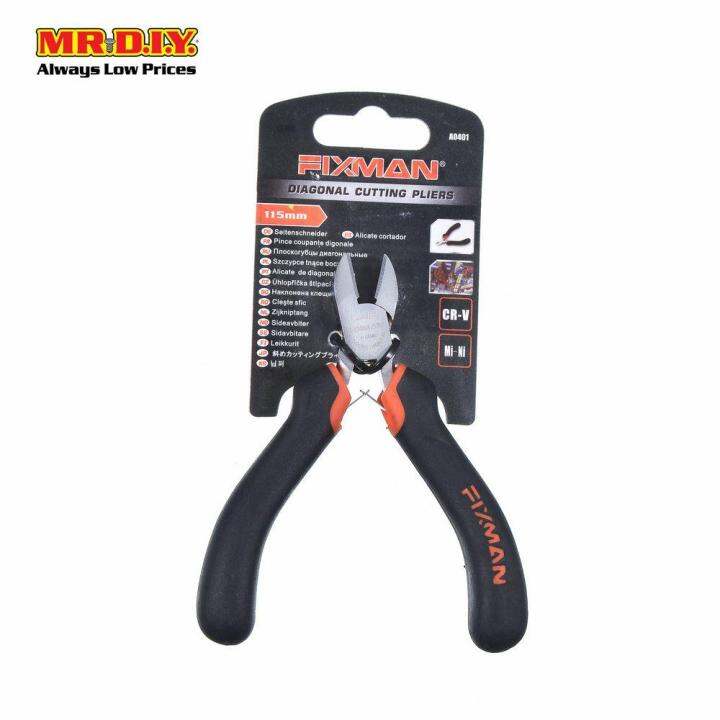 FIXMAN Diagonal Cutting Pliers 4.5" | Lazada