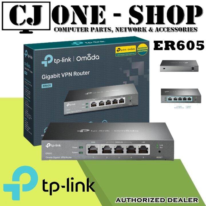 【COD】 Tp-Link ER605 Omada Gigabit VPN Router | Lazada PH
