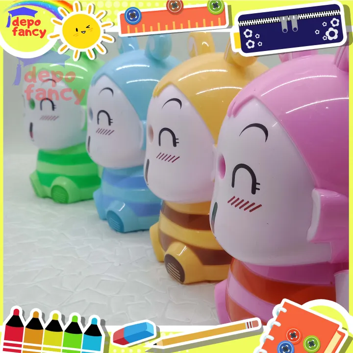 Rautan / Rautan Meja / Ongotan / Sharpener / Peruncing Pensil Lebah ...