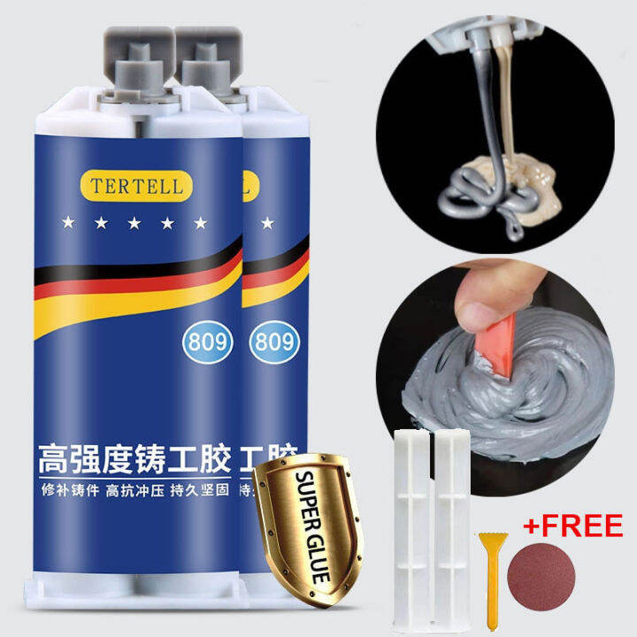 Deyln 50/100g Extrusion Metal Repair Adhesive Industrial High Strength ...
