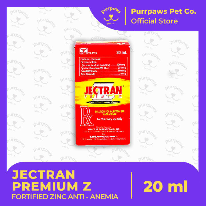 JECTRAN PREMIUM Z Fortified with Zinc/AntiAnemia (20 ml) | Lazada PH