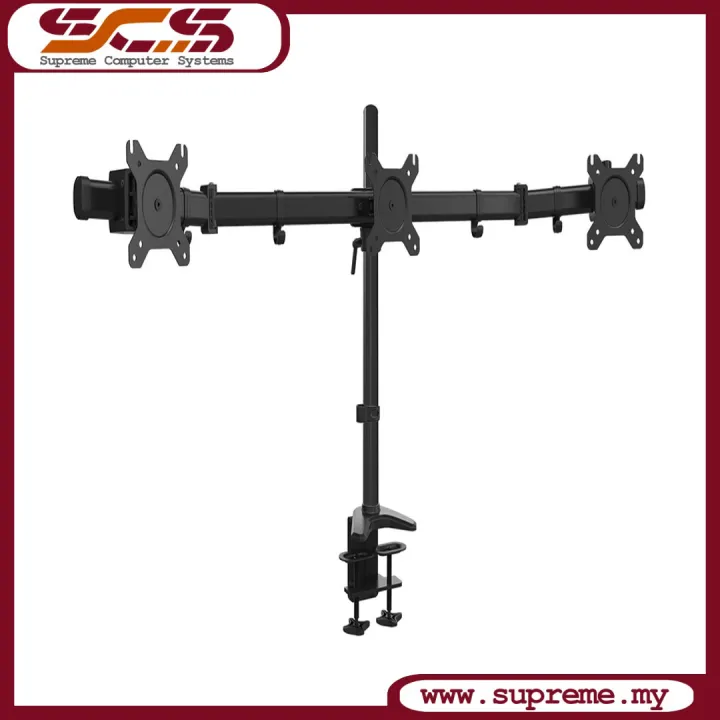 Aluminum 360 Degree Full Motion Height Adjustable 15"-27" LCD Monitor ...