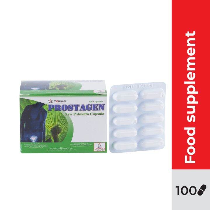 COD 1 Box TGP Saw Palmetto Capsules 160mg PROSTAGEN | Lazada PH