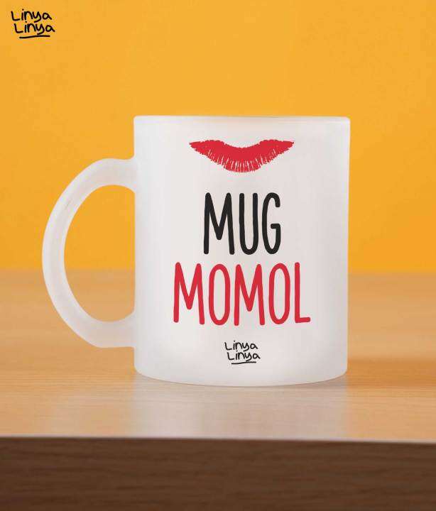 Linya-Linya Frosted Mug: Mug-Momol | Lazada PH