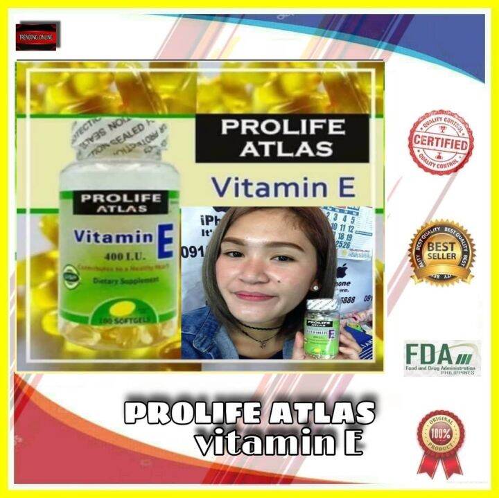 (Prolife) Atlas Vitamin E 400 i.u Original buy 1 get 1 | Lazada PH