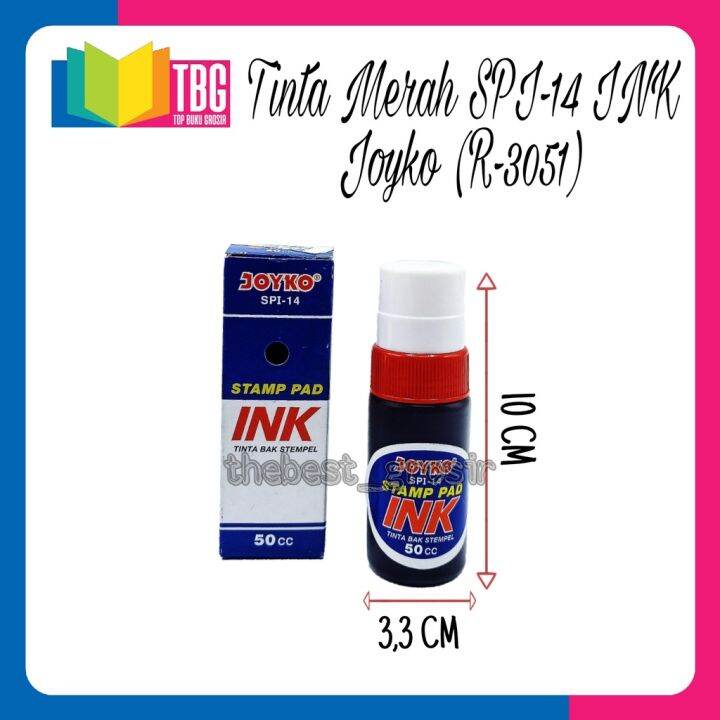 1 PCS TINTA SPI JOYKO / TINTA STEMPEL JOYKO / STAMP INK JOYKO | Lazada ...