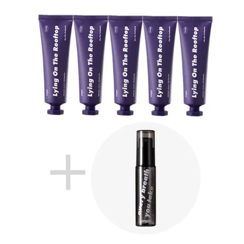 Unpa ChaCha Toothpaste 5ea + ChaCha Breath Mist Strong Mint 10ml ...