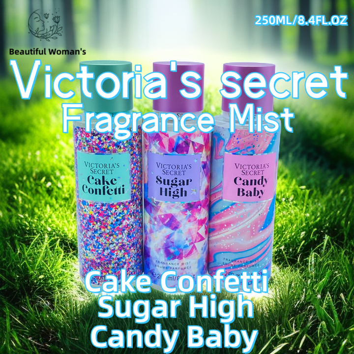 Victoria's Secret(Cake Confetti/Sugar High/Candy Baby)Fragrance Mist ...