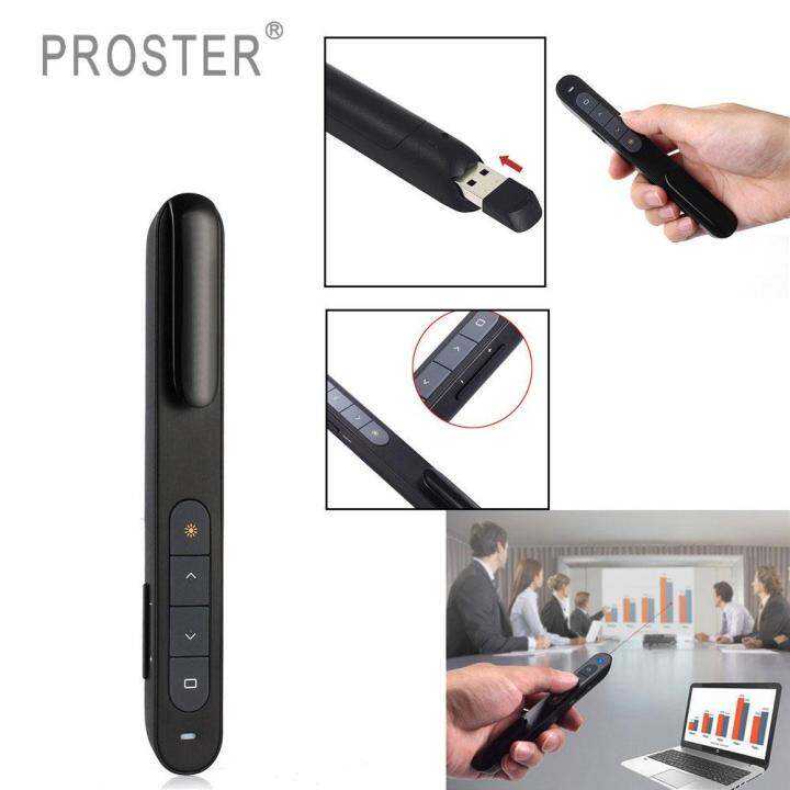 Proster Wireless Presenter, Doosl Wireless Presenter, 2.4GHz Powerpoint ...