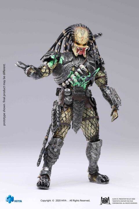 Pre-Order 1/18 Scale Hiya LP0073 Alien Predator Final Battle Scar ...