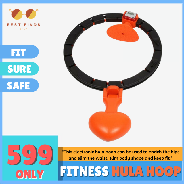 Smart Counting Hoops Yoga Fitness Exerciser Hula Circle Never Falling ...