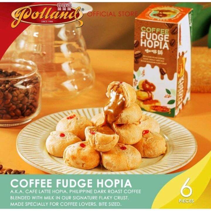 Polland Hopia Coffee Fudge (6 pcs) | Lazada PH