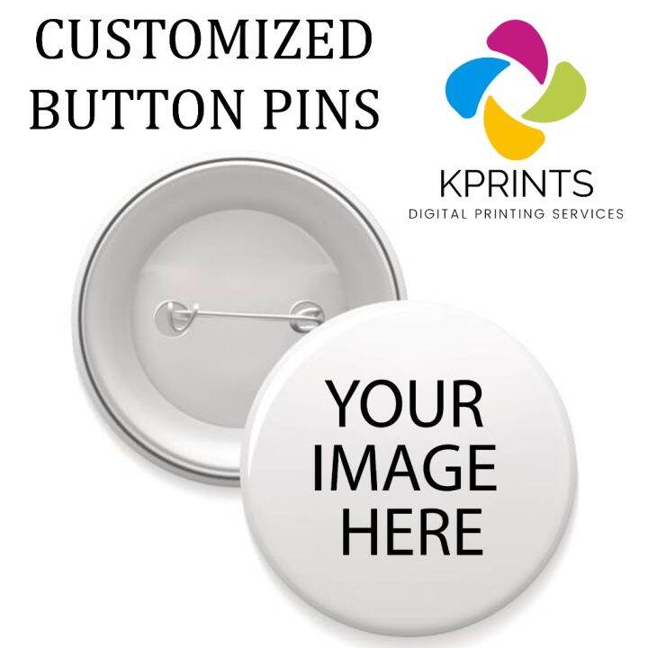 Personalized Custom Button Pins 1.25 | Lazada PH