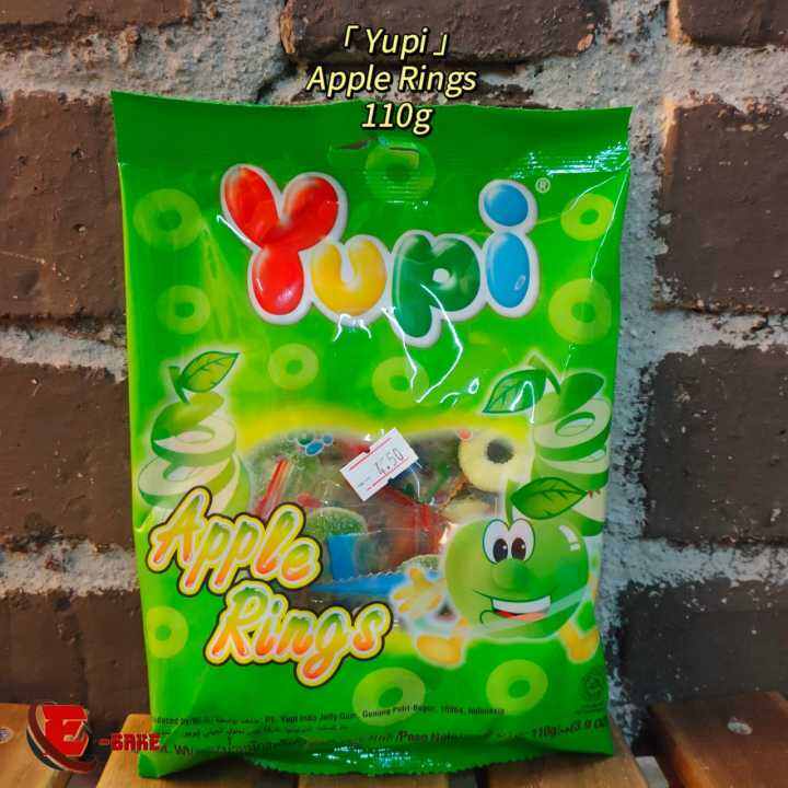 YUPI APPLE RING |110G |HALAL | Lazada