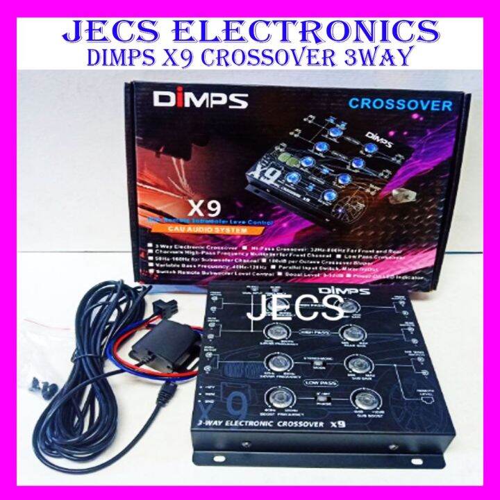 DIMPS 3 WAY ELECTRONICS CROSS OVER X9 DIMPS CROSS OVER | Lazada PH