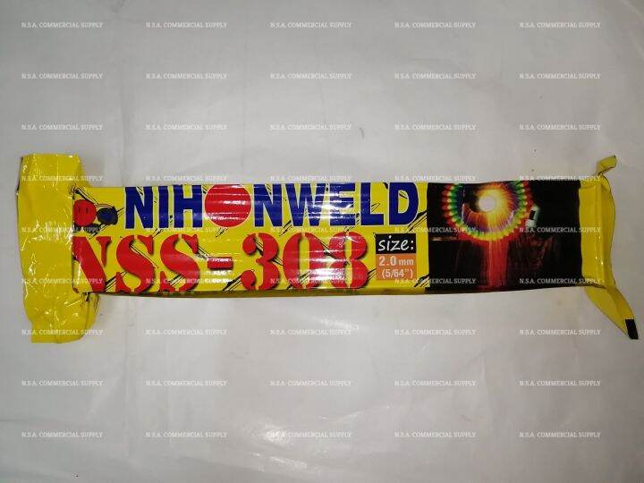 NIHONWELD Stainless Welding Rod 5/64" - NSS-308 (2.0MM) 10pcs | Lazada PH