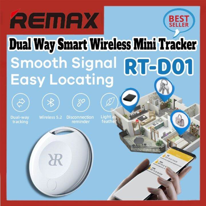 Remax RT-D01 Dual Way Smart Wireless Mini Tracker for Real Time ...